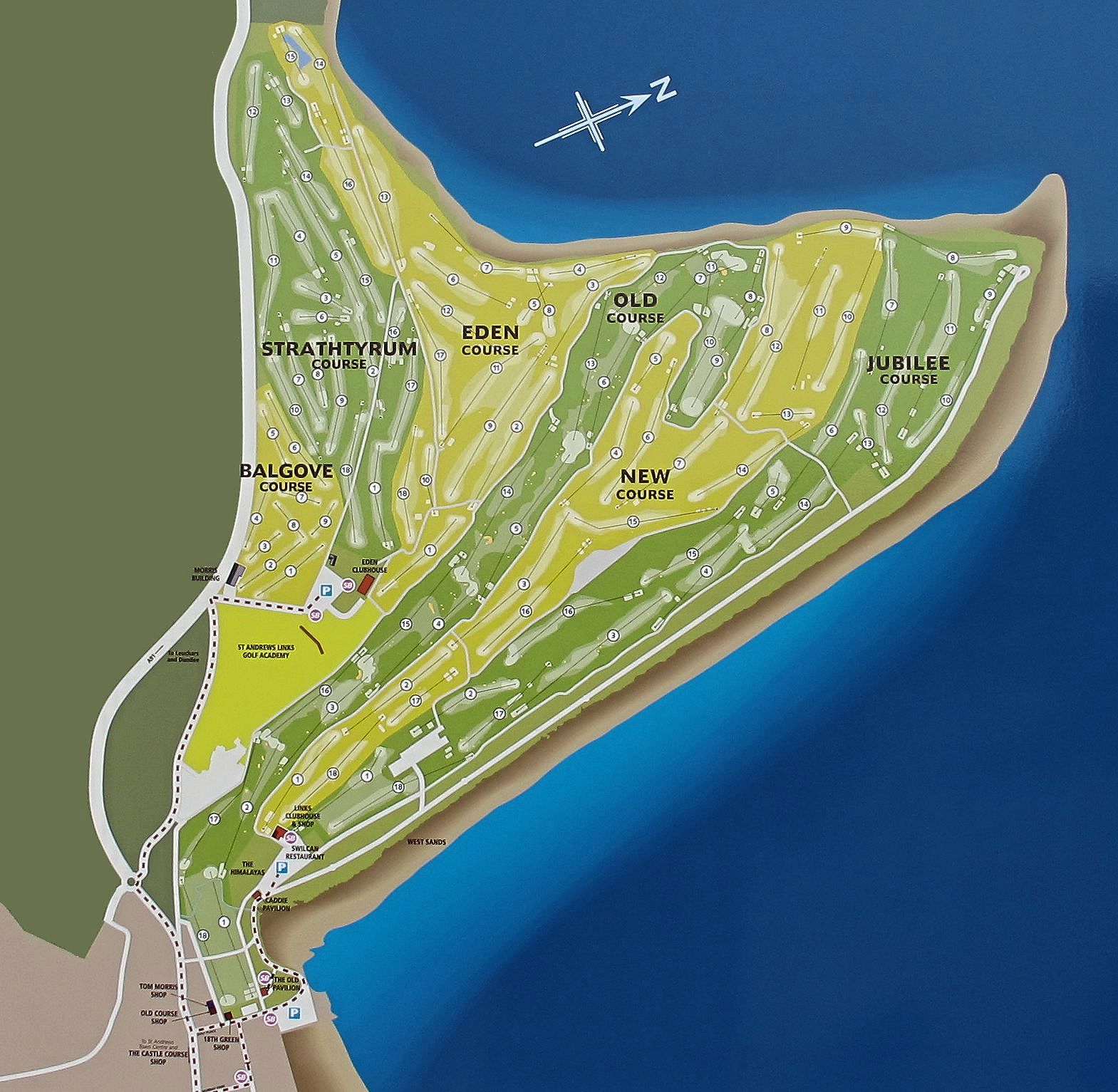 st andrews links jubilee course, st andrews, - Golf course information ... st andrews links jubilee course, st andrews, - Golf course information ...